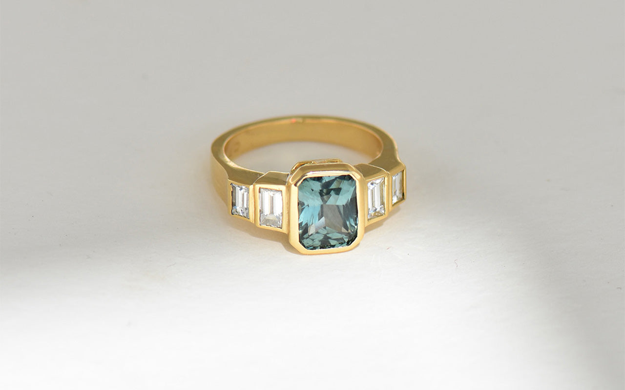 Green Sapphire Rings – Charlotte Penman